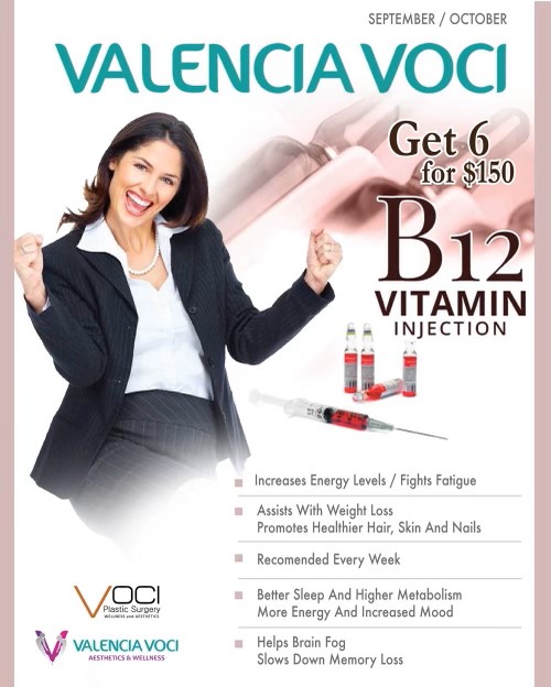 B12 Injection - Valencia Voci Aesthetics and Wellness